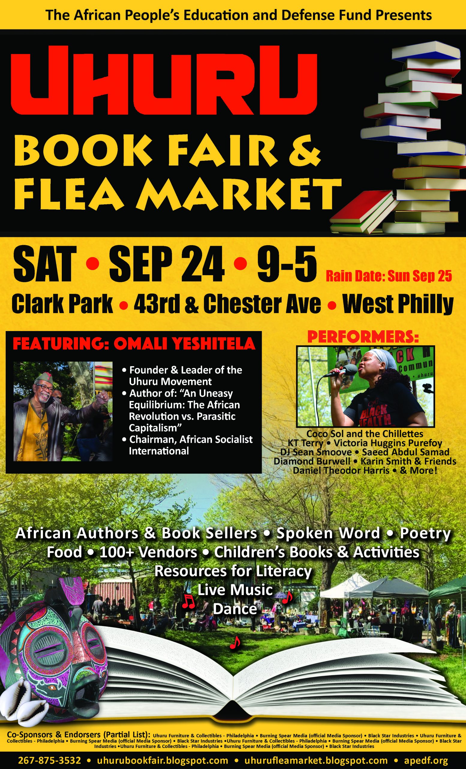 Uhuru Book Fair and Flea Market - All African People's Development and Empowerment Project
